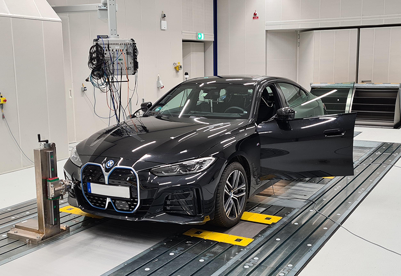 Case BMW i4: Dynamic Substructuring & CTPA - VIBES.technology